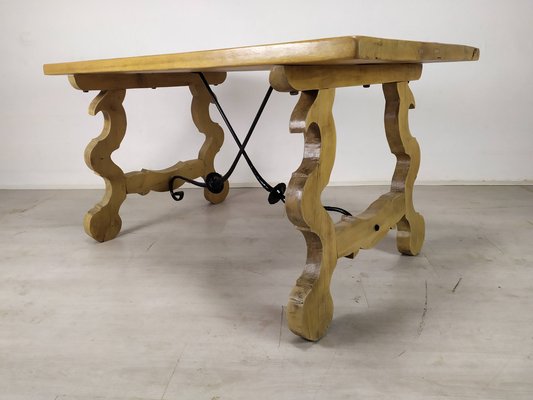 Spanish Renaissance Table A Spanish Trestle Table, First Quarter Of