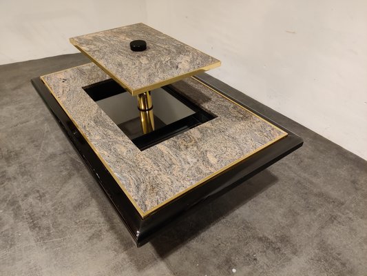 Hidden bar coffee table store