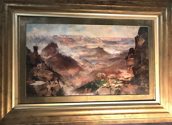 Original 1860s Framed Antique Chromolithography Print of a Danish ...