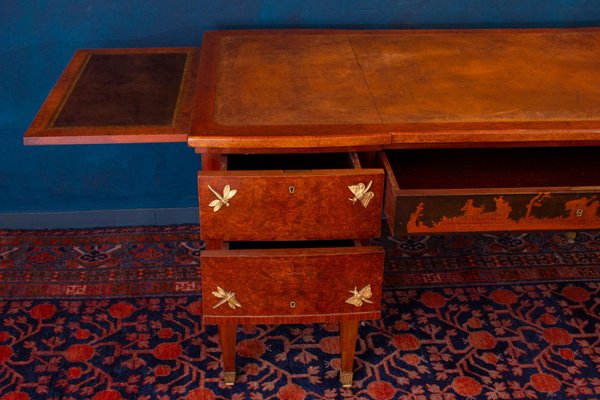 Liberty Outstanding Writing Desk Attributed to V. Ducrot 1930