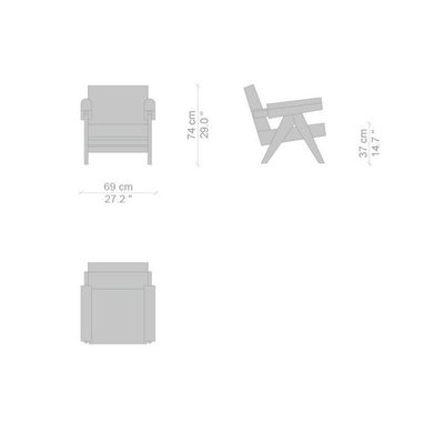 053 Capitol Complex Armchair by Pierre Jeanneret for Cassina 053 Capitol Complex Armchair by Pierre Jeanneret for Cassina