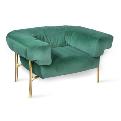 Katana Jade Armchair by Paolo Rizzatto for sale at Pamono