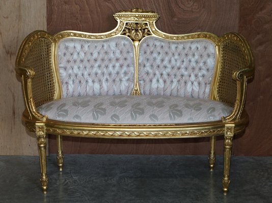 Vintage settee for sale store