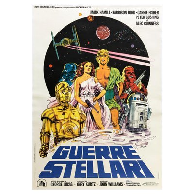 Vintage Star Wars Movie Poster
