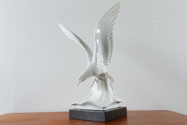 statue Seagull porcelain figurine Art & Collectibles Figurines & Knick ...