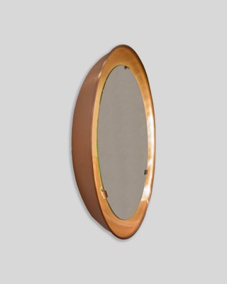 brushed copper mirrors