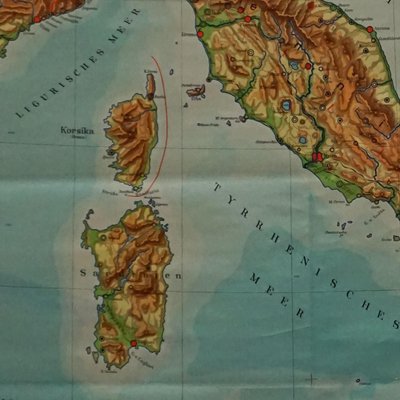 Italian Peninsula Map