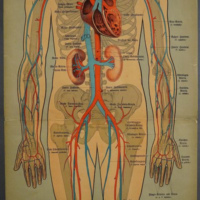 Human Artery Chart