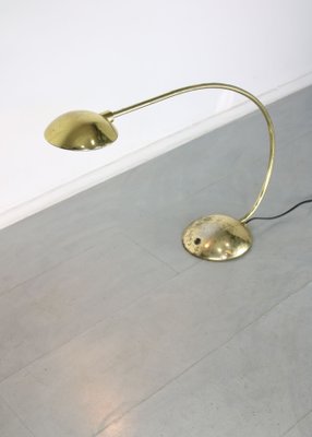 Antique brass arc table lamp store