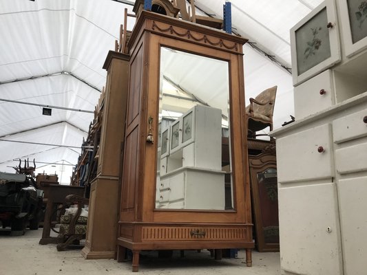Wooden single wardrobe store