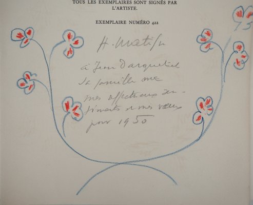 Matisse Flower Drawings