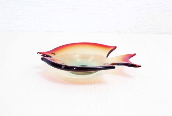 Glass Fish Shaped Bowl