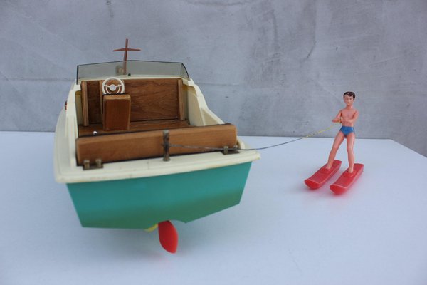 Vintage Plastic Toy Boats