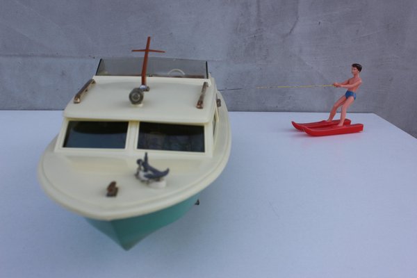 Vintage Plastic Toy Boats