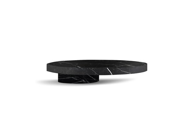 Niedriger Nero Marquina Center Table von Collector
