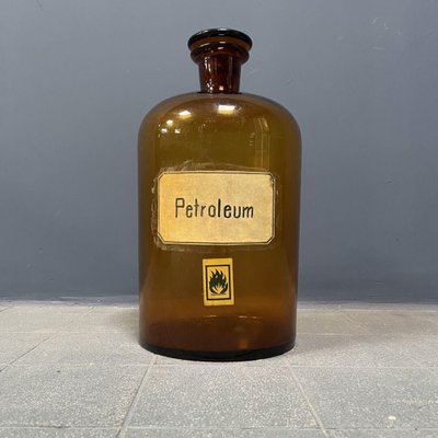 Collectibles Collectible Glass Bottle with stopper Pharmacy bottle ...