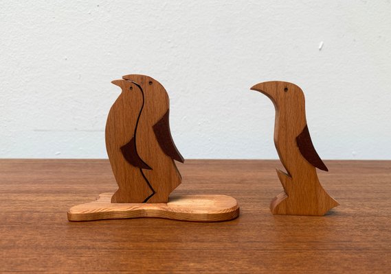 Penguin Wood Carving Pattern