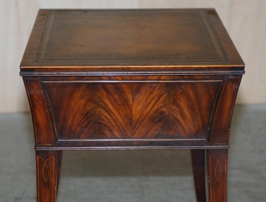 Vintage mahogany side table store