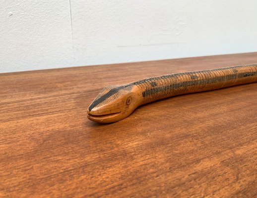 Art & Collectibles Sculpture SALE Vintage Wooden Snake Art Objects etna ...