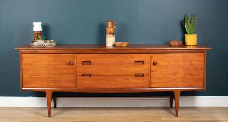 Danish Style. Stylish Vintage Modern Midcentury Teak Sideboard Retro ...
