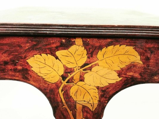 Living Room Furniture Furniture Benches & Trunks Floral Pyrography ...