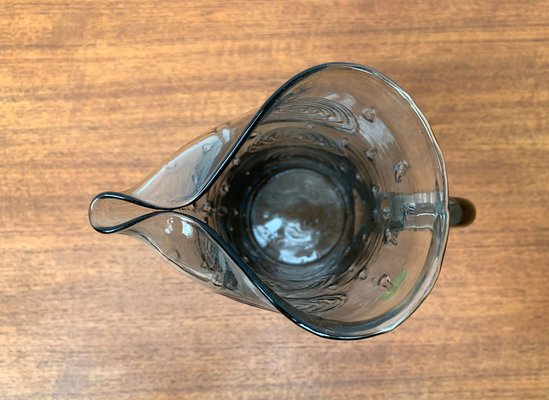 Swedish Modern Glass Pitcher