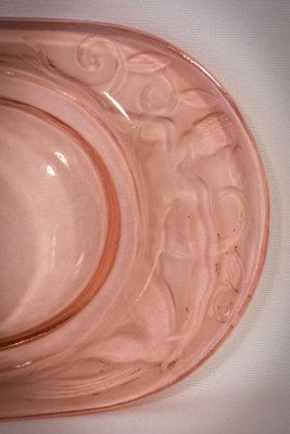 Vintage pink glass dish Collectibles Art & Collectibles etna.com.pe