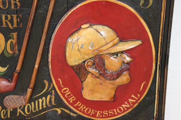 Antique Hand Painted Sign