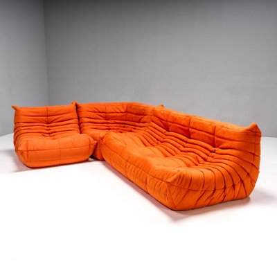 Divano ad angolo Togo modulare di Michel Ducaroy per Ligne Roset set di 3