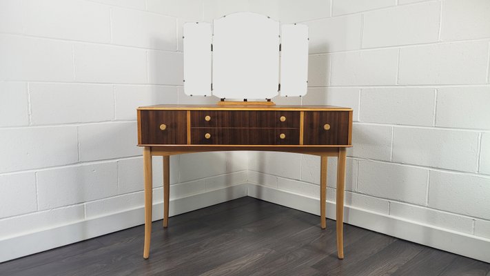 Beech Walnut Dressing Table from Vesper