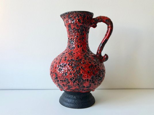 Cermic Fat Lava Pitcher No 70-20 from Walter Gerhards, 1970s Cermic Fat Lava Pitcher No 70-20 from Walter Gerhards, 1970s