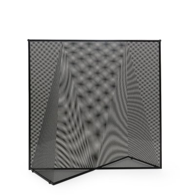 Black Square Room Divider