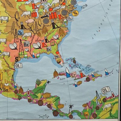 Traditional Economy Map