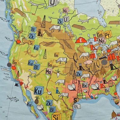 Traditional Economy Map