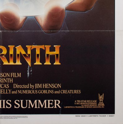 Labyrinth 1986 Poster