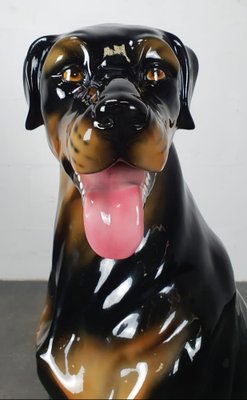 Vintage Ceramic Dog Statues