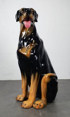 Vintage Ceramic Dog Statues