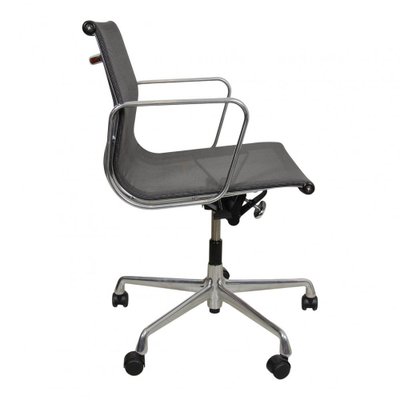 Grey Net Ea 117 Office Chair by Charles Eames for Vitra