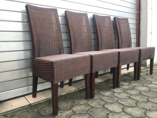 Lloyd loom wicker chairs for sale store
