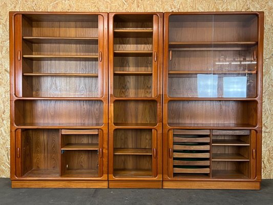 Danish Modern Teak Cabinet or Wall Unit from Dyrlund 1970s for sale at Pamono