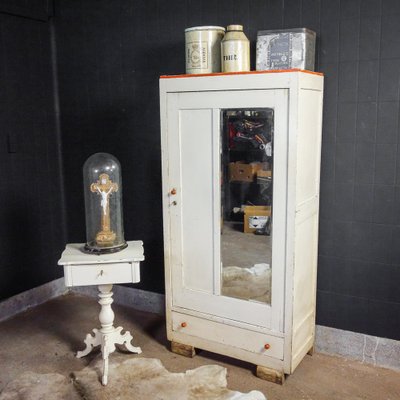 White vintage wardrobe store