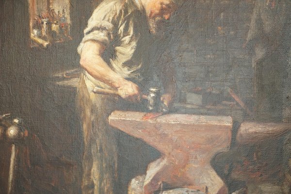 Blacksmith Painting