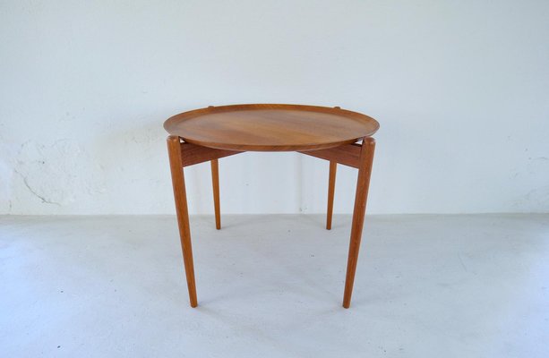 Mid Century Side Tray Table in Teak Sweden 1960s