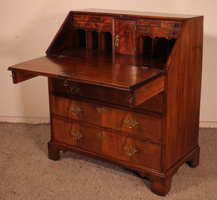 Regency Mahogany Secretary 1800s
