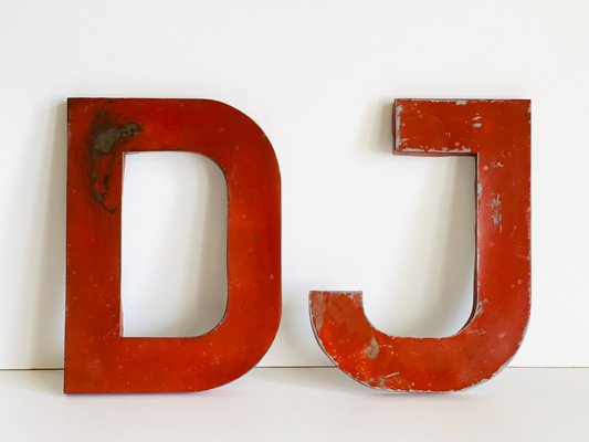Vintage Sign Letters