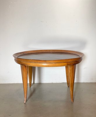 Art Deco Round Coffee Table 1940s