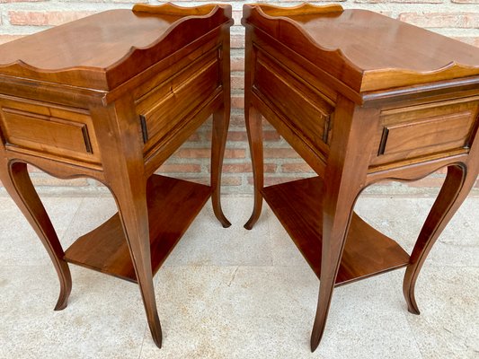 French style bedside tables second hand store