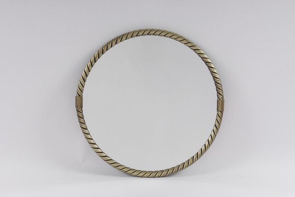 Swirl Oval Mirrors