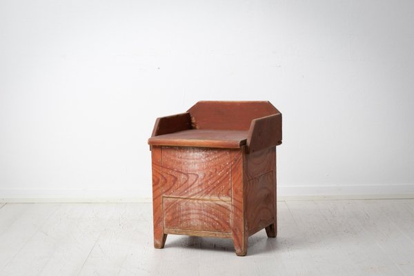 Antique Swedish Folk Art Childrens Chair for sale at Pamono