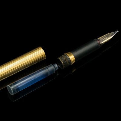 14 Karat Gold Pens from Dunhill Germany 1980s Set of 3